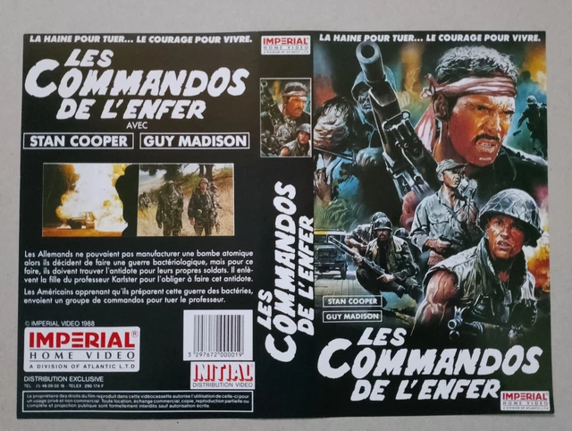 JAQUETTE VHS - Les Commandos De L'enfer - Vhs Sleeve EUR 5,00 - PicClick DE