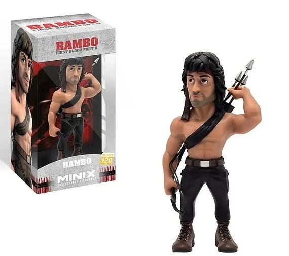 FIGURINE RAMBO FIRST Blood Part II Rambo arc - Minix EUR 17,99 ...