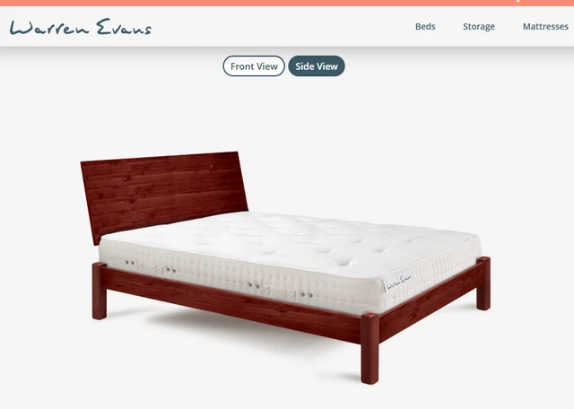 SINGLE BED FRAME 90 cm x 190 cm £260.70 - PicClick UK