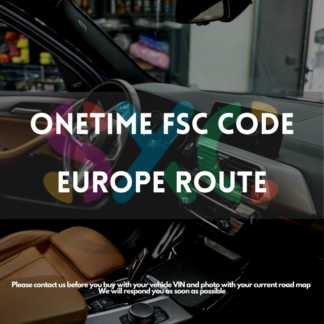EUROPE EAST OR West Route 2025 ROAD MAP UPDATE FSC Code - BMW MINI EUR 24,39 - PicClick IT