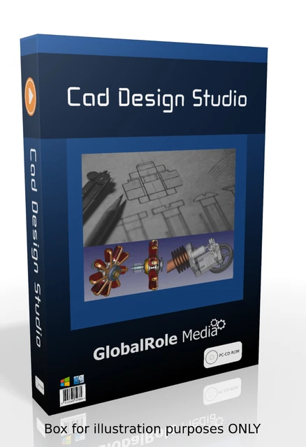 CAD DESIGN COMPUTER Aided Design Software Suite Modellazione 2D & 3D PC ...