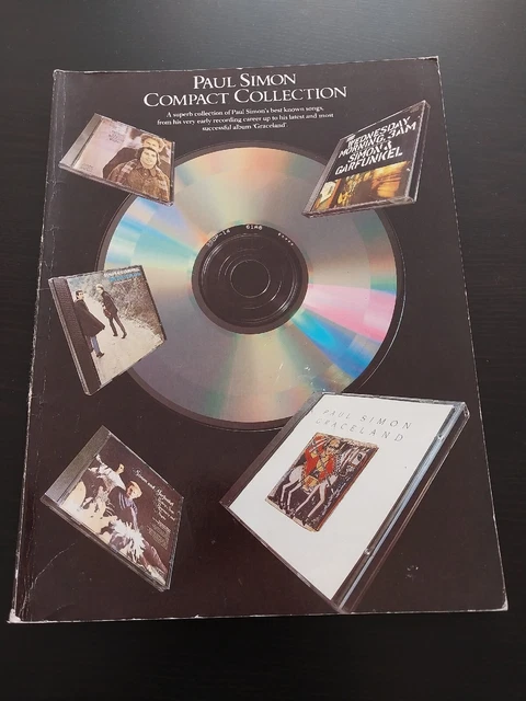 PAUL SIMON COMPACT collection Song Book Sheet Music £6.99 - PicClick UK
