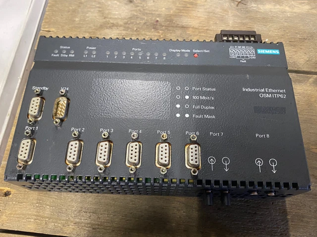 SIEMENS SIMATIC NET Osm Itp62 Industrial Ethernet 6Gk1105-2Aa00 $325.61 ...