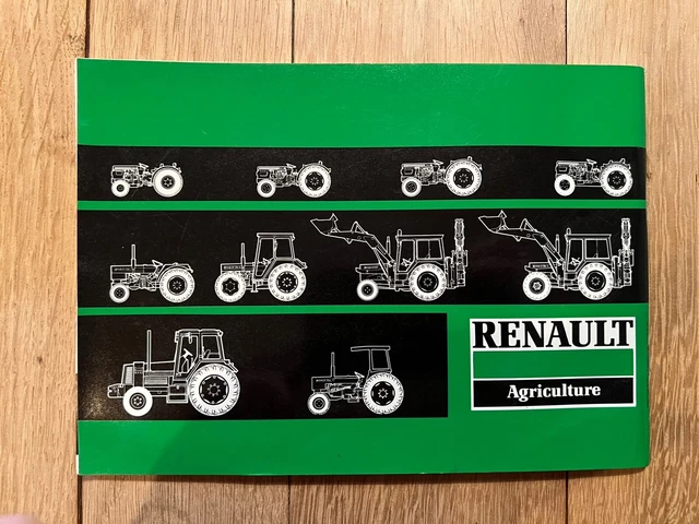 ANCIEN LIVRET TECHNIQUE Pour Tracteurs Renault 15-12D Et 15-14D. R7541 Et R7542 EUR 10,00 ...