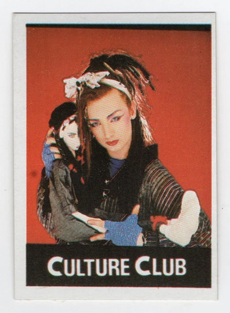 1980S SPANISH POP Star Card 97 UK Karma Chameleon Culture Club singer ...