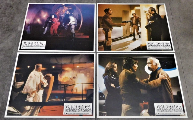 GALACTICA LA BATAILLE de l'Espace *7 Photos Lobby Cards *22x28cm *9"11 ...