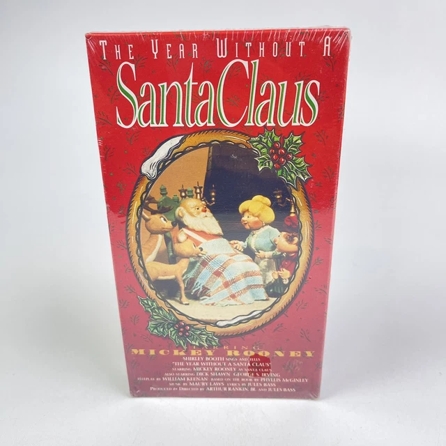 THE YEAR WITHOUT a Santa Claus VHS 1992 Mickey Rooney Christmas Classic ...