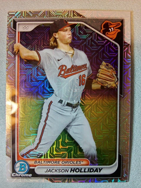 2024 BOWMAN - Chrome Prospects Mojo Refractor #BCP-47 Jackson Holliday ...