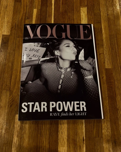 BRITISH VOGUE UK Magazine October 2025 - RAYE £9.71 - PicClick UK