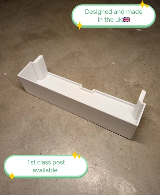 DOMETIC FRIDGE DOOR Shelf/bin . RM9 RML9331 9330 9335 9336 Caravan ...