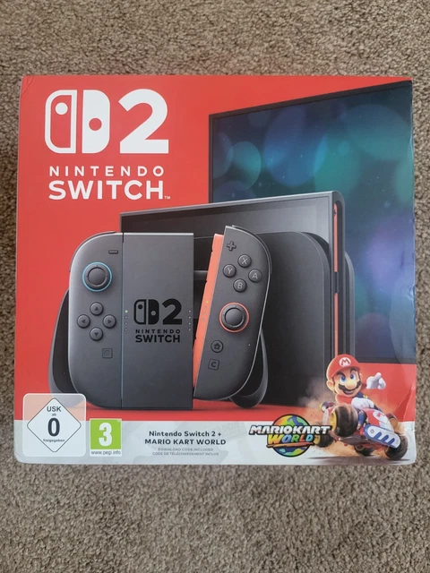 NINTENDO SWITCH 2 Console - Mario Kart world bundle Brand New boxed 24H ...
