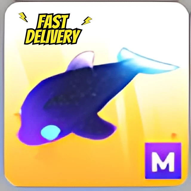 MEGA NEON GLORMY DOLPHIN 🌠 US Seller 🌠 ADOPT a Pet from ME Today! £11. ...