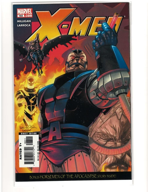 X-MEN #183 APOCALYPSE Wolverine Gambit Rogue Havok Peter Milligan 9.4 ...