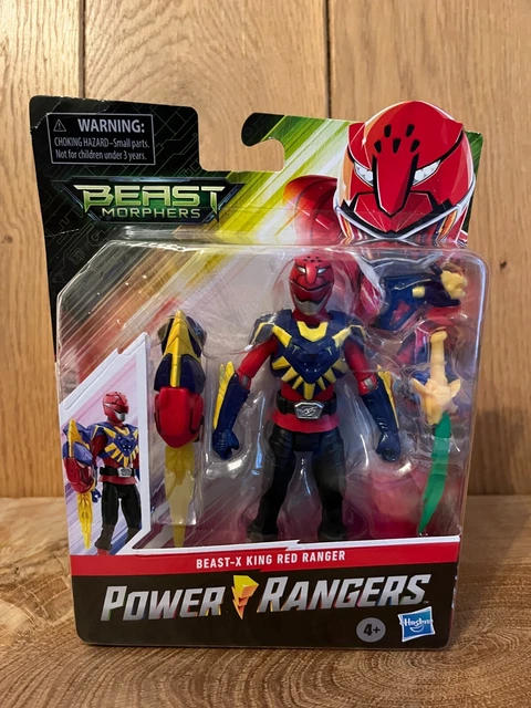 POWER RANGERS BEAST Morphers Beast-X King Red Ranger BNIB (MM6) £12.50 ...