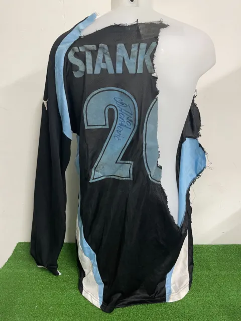 MAGLIA LAZIO STANKOVIC Match Worn Indossata Shirt Jersey Vintage ...