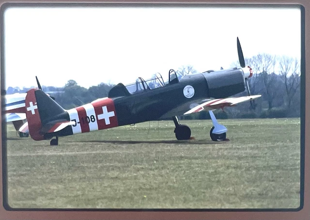 SWISS AIR FORCE Pilatus P-2 J108 Original 35mm Slide 626 £5.91 ...