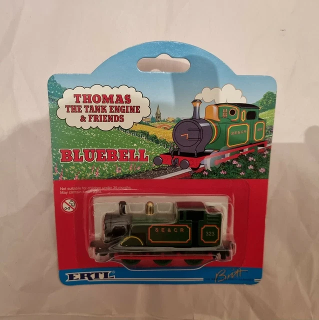 THOMAS THE TANK Engine & Friends ERTL BLUEBELL TRAIN DIECAST NEW ...