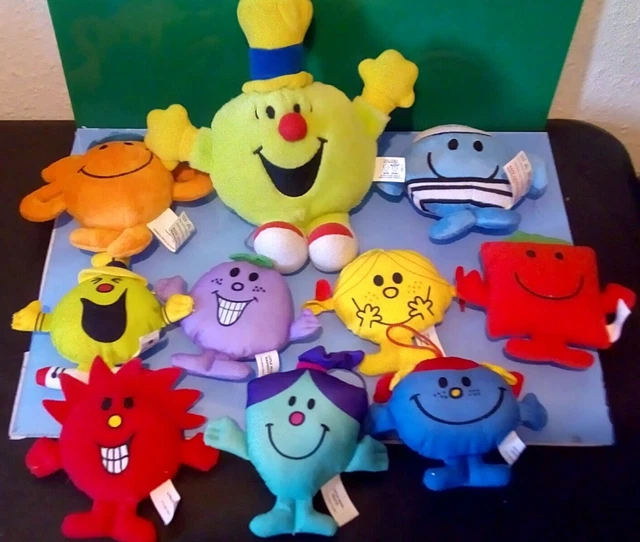 MCDONALDS MR MEN and Little Miss Plush Soft Toy Bundle x 10 Sanrio ...