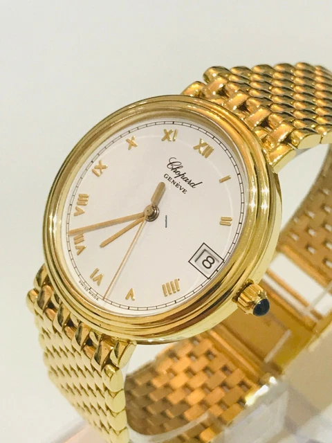 ARMBANDUHR HERRENUHR CHOPARD 1169 Linea d'Oro 18K Automatik wie neu EUR 4.500,00 - PicClick DE