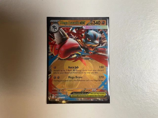 MEGA EVOLUTIONS MEGA Lucario Ex £12.18 - PicClick UK
