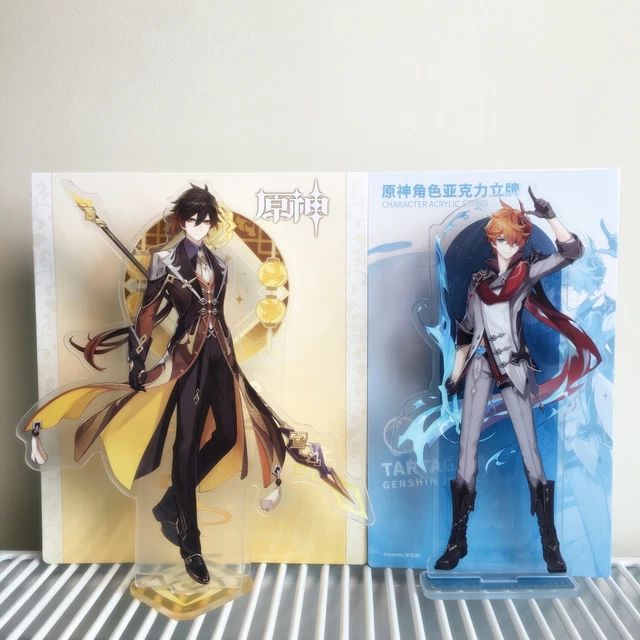 GENSHIN IMPACT MIHOYO Official Acrylic Stand Zhongli Tartaglia Childe ...