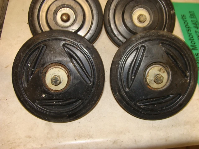 2000 SKI DOO SKIDOO MXZ 440F fan bogie wheels mounts track idle idler ...