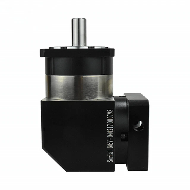 90 DEGREE RIGHT angle planetary gearbox 10:1 for 400w AC servo motor ...