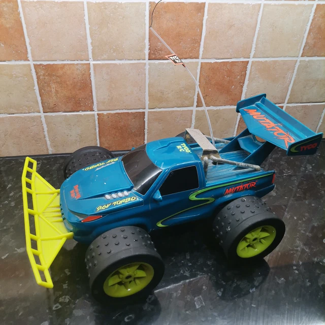 VINTAGE SELTENER RC Auto Tyco Mutator 4wd 9,6v Turbo Buggy Monster LKW ...