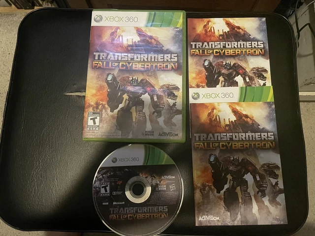 TRANSFORMERS: FALL OF Cybertron Microsoft Xbox 360 System Complete $70. ...