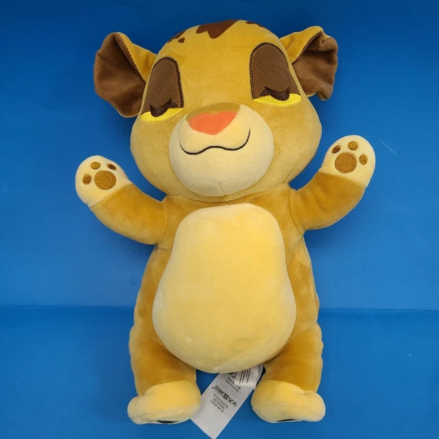 DISNEY STORE CUDDLEEZ Simba Lion King Squishy Stuffed Animal Doll Plush ...