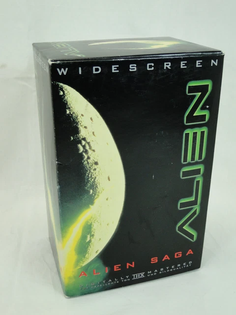 VHS ALIEN SAGA 3 VHS Widescreen Box £10.15 - PicClick UK