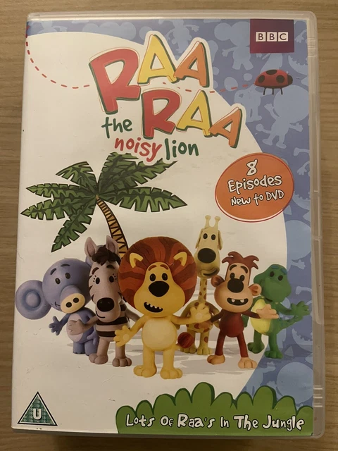 RAA RAA THE Noisy Lion: Lots of Raa's in the Jungle DVD (2013) Lorraine ...