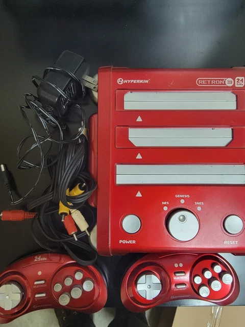 HYPERKIN RETRON 3 HD 3-in-1 Retro Gaming Console - Red $160.00 - PicClick CA