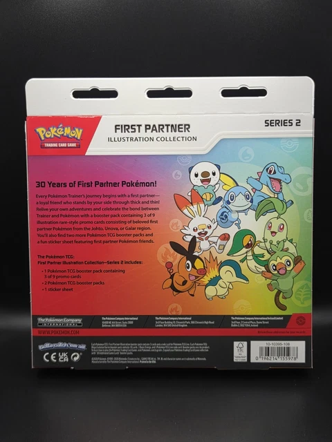 POKEMON TCG - First Partner Illustration Collection Series 2 - Sealed ️ ...