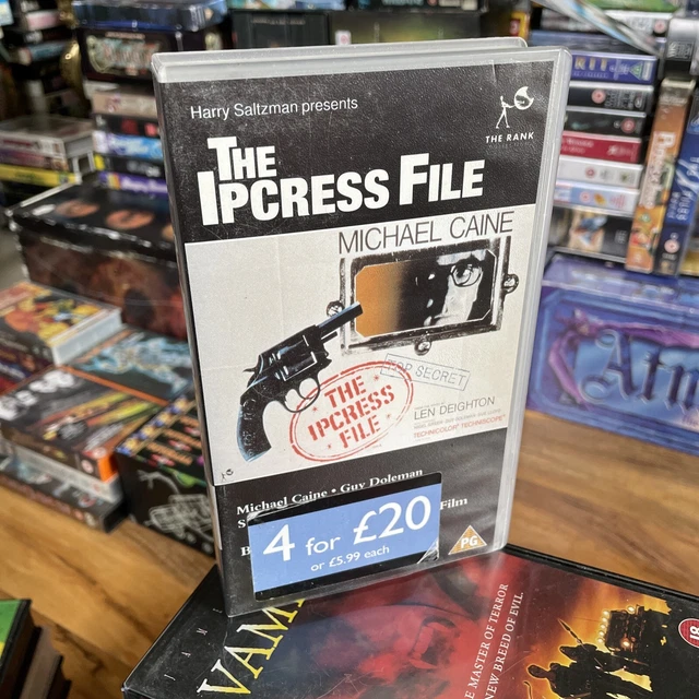 THE IPCRESS FILE (VHS, 1992) £8.00 - PicClick UK