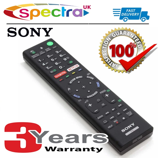 GENUINE ORIGINAL SONY Bravia TV RMF-TX200E Voice Remote Control Netflix ...