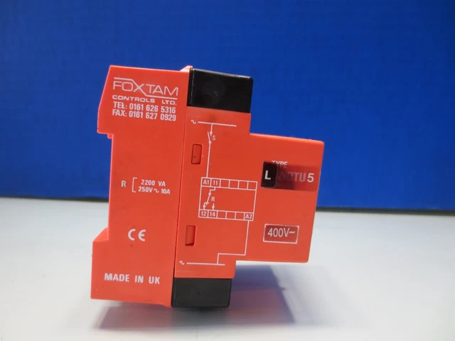 FOXTAM CONTRÔLE DISJONCTEUR Type LWRTU5 L WRTU5 Relay EUR 66,58 ...