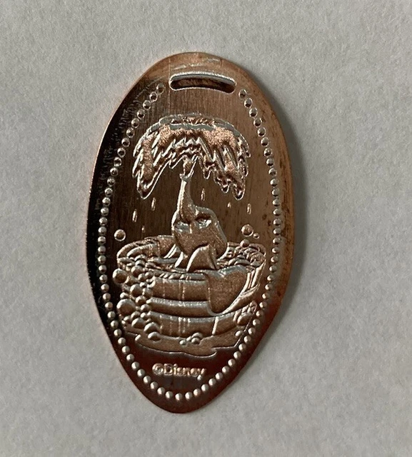 DISNEY PRESSED PENNY Dumbo Taking a Bath £3.54 - PicClick UK