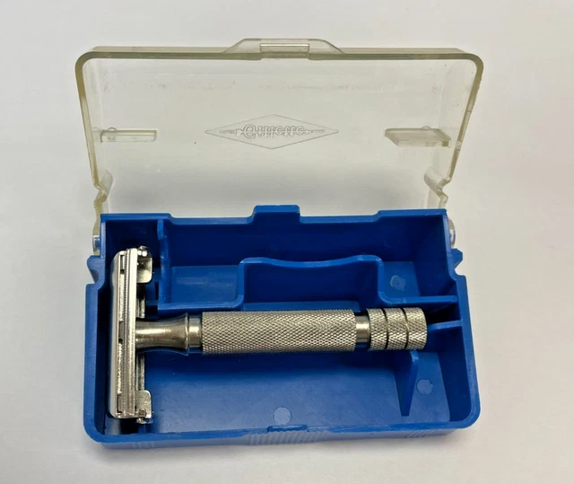 VINTAGE GILLETTE ROCKET HD Double Edge Safety Razor with Box Made in ...