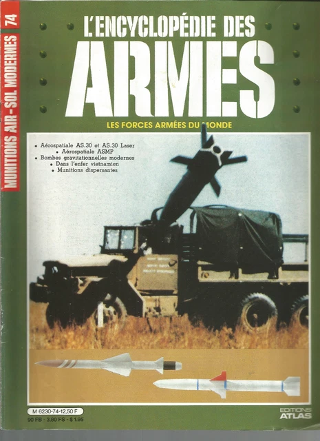 ENCYCLOPEDIE DES ARMES N° 74 Munitions Air Sol Modernes EUR 4,00 ...