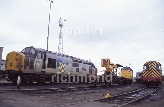 THORNABY CLASS 37 37504 1990 Agfachrome 35mm Slide RN344 £2.99 ...