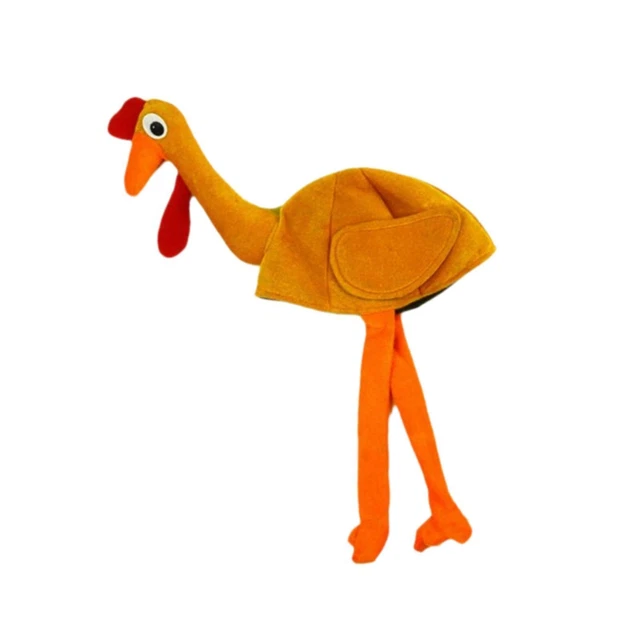 TURKEY HAT PHOTO Props Soft Role Playing Long Legs Hat for Events ...
