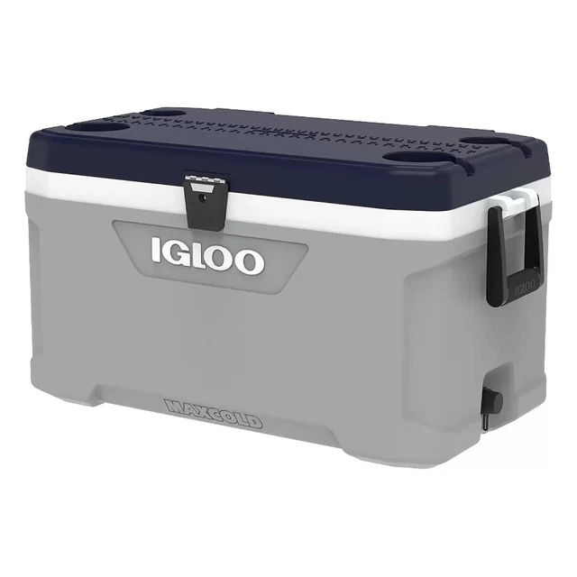 IGLOO MAXCOLD 70 Quart 79.5 Litre Cool Box Ice Cooler 5 Days £126.50 ...