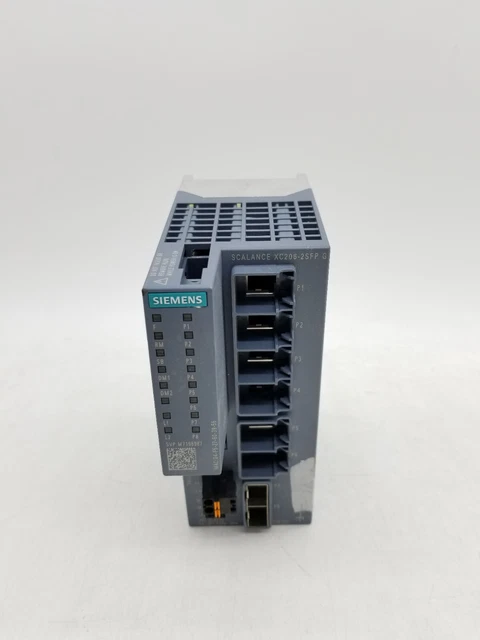 SIEMENS SCALANCE XC206-2SFP Ethernet Switch 6GK5206-2BS00-2AC2 Parts ...