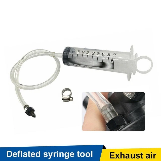 MOTORCYCLE BLEED KIT Clutch Tools Gas Bleeding Syringe Brake SALE ...