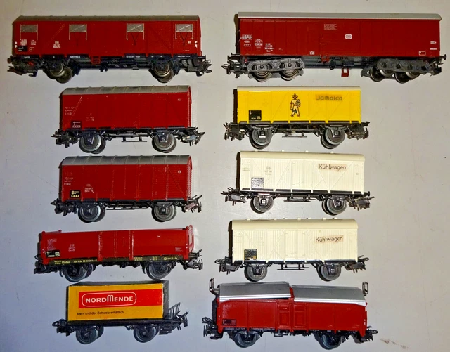 MÄRKLIN H0 10 Güterwagen EUR 9,38 - PicClick DE