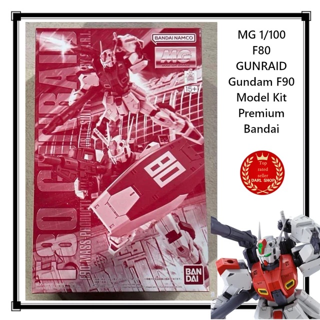 MG 1/100 F80 GUNRAID Gundam F90 Model Kit Premium Bandai Japan NEUF EUR ...