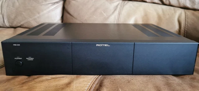 ROTEL RB-03 STEREO Power Amplifier £186.00 - PicClick UK