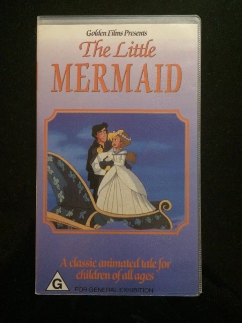 1992 THE LITTLE Mermaid : Golden Films VHS EUR 11,92 - PicClick FR