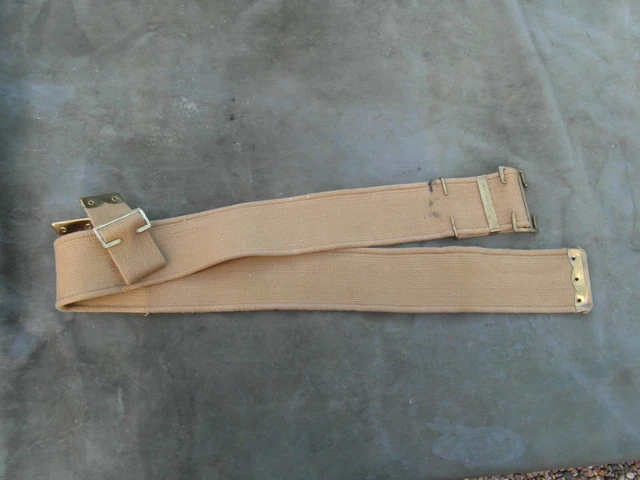REPRO WW1 BRITISH Army 1908 08 Pattern Webbing Belt XXL Equipment £34. ...
